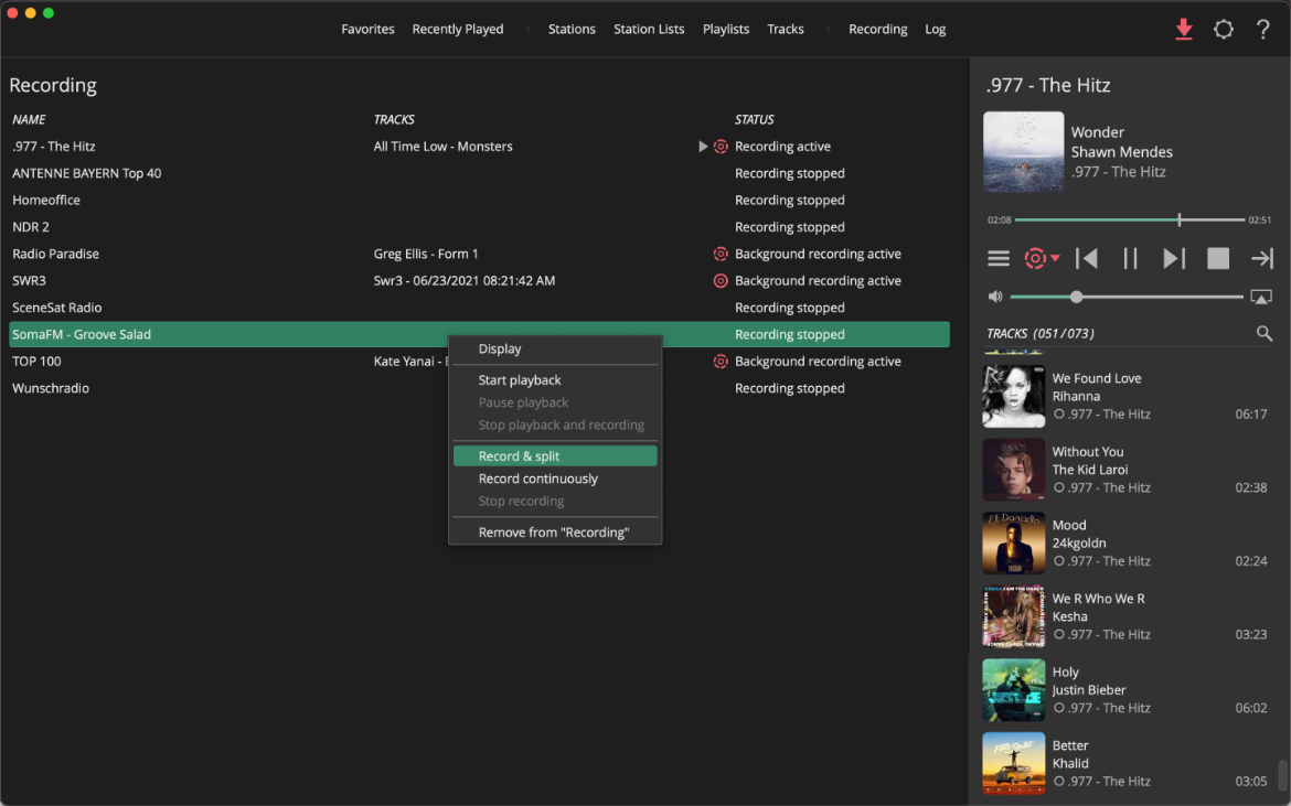 SonicWeb | Internet Radio Player and Recorder | Listen to and record free Internet Radio