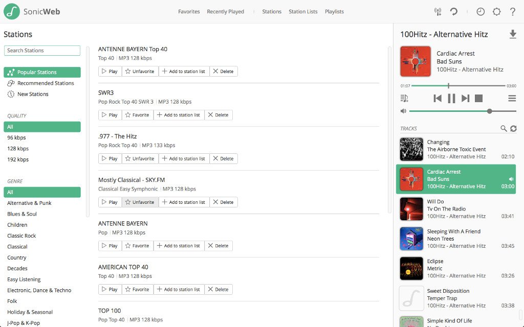 Overview | Manual SonicWeb for Mac | SonicWeb